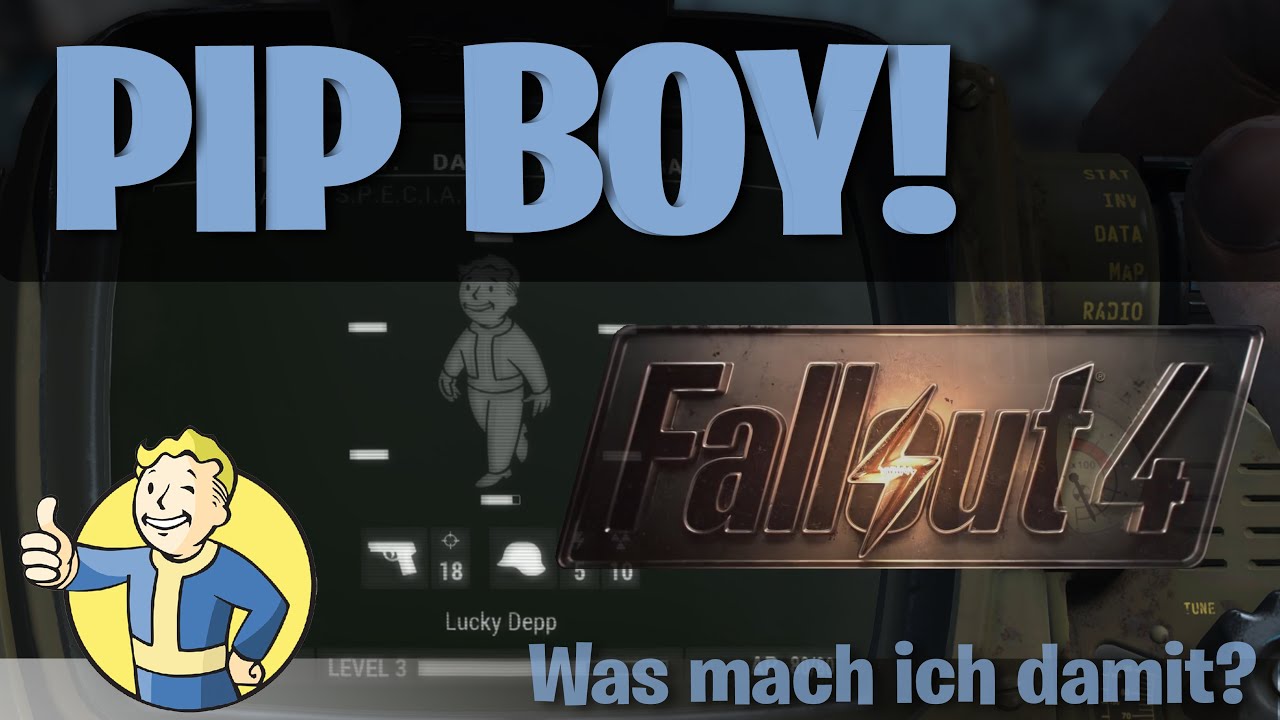 FALLOUT 4 // Pipboy // Funktionsweise #pipboy - YouTube
