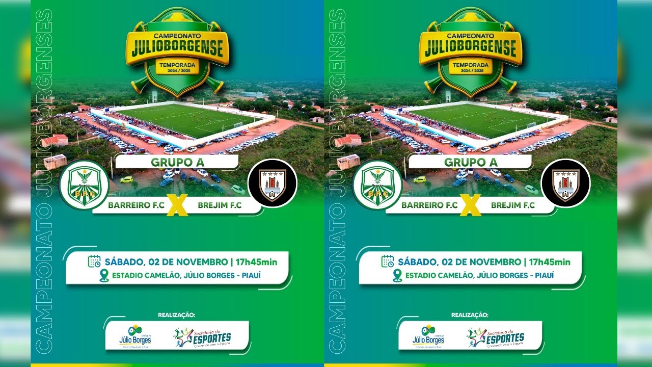 01-União Master FC. X Real Madri J.B FC. 02-Barreiro FC. X Brejim Fc ...