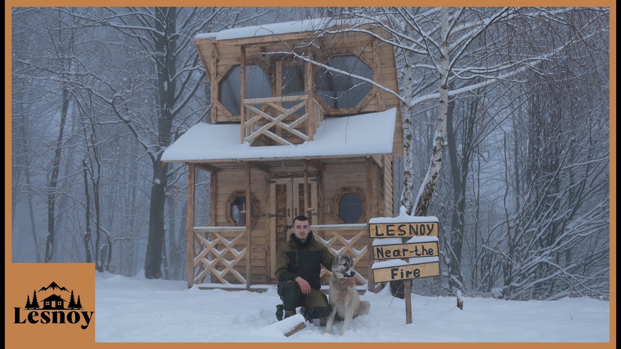 DIY wooden house. Start to finish - YouTube