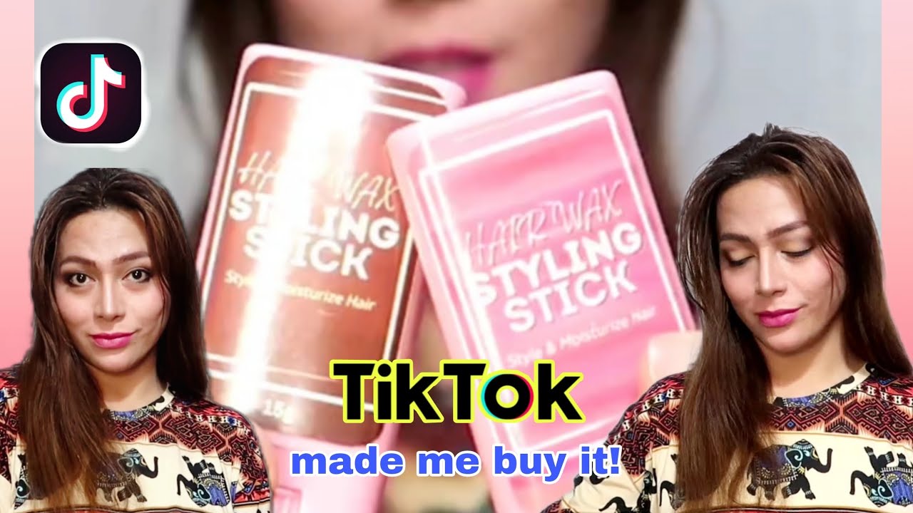 HAVEY OR WALEY? hairwax styling stick - (tiktok made me buy it series ...