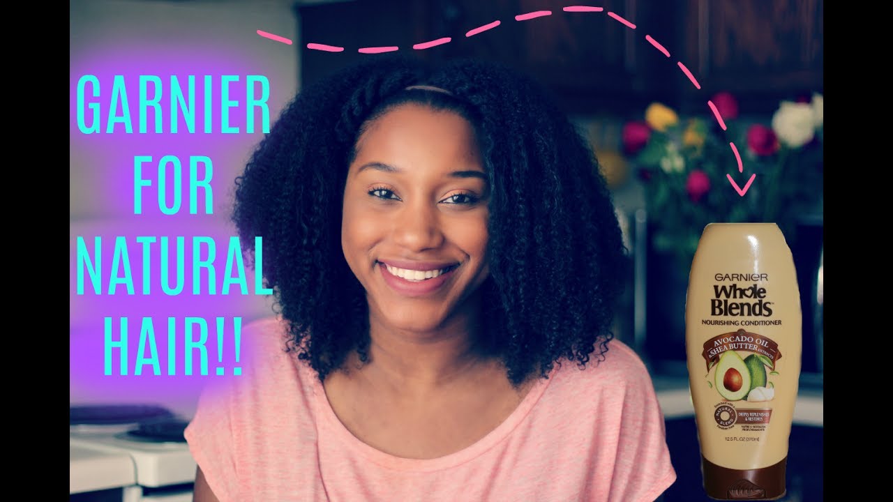 *NEW* Garnier Whole Blends Conditioner | DEMO + REVIEW!!! [I'M ...