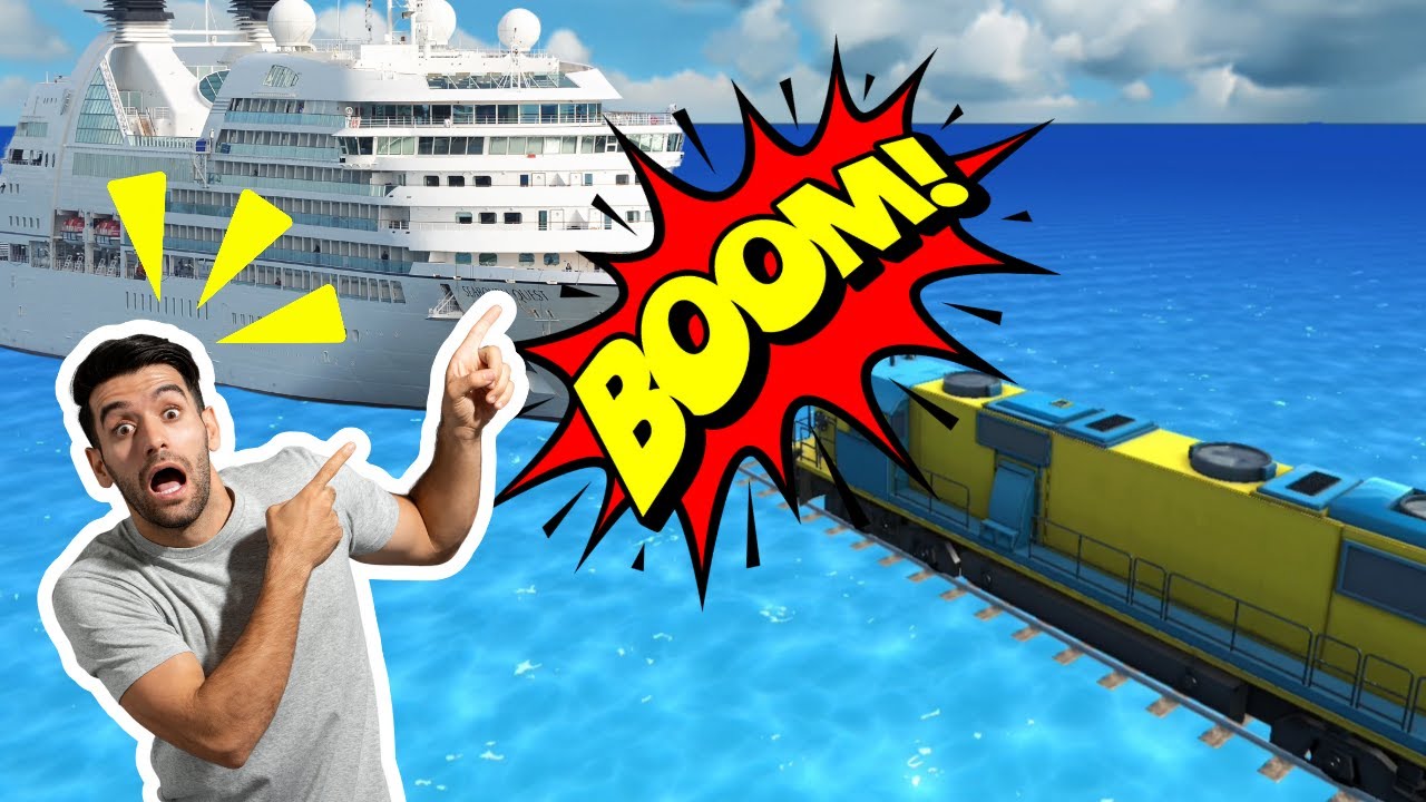 Rail Rivals 💥‼️Confronting Sea Monsters in an Epic Compilation of Train ...