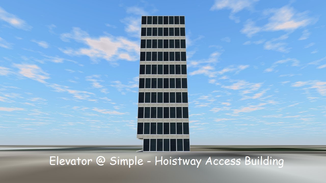 Elevator @ Simple - Hoistway Access Building - YouTube