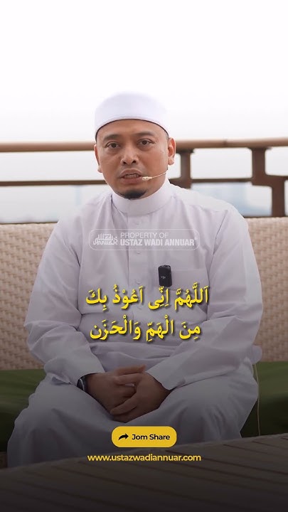 PERKONGSIAN USTAZ WADI ANNUAR | DOA HILANG KEMURUNGAN DAN SELESAIKAN HUTANG - YouTube