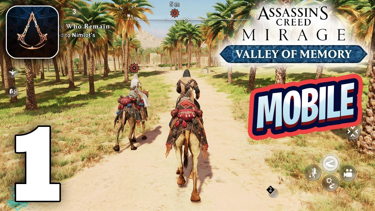 Assassin's Creed Mirage Mobile Valley Of Memory Update Gameplay ...