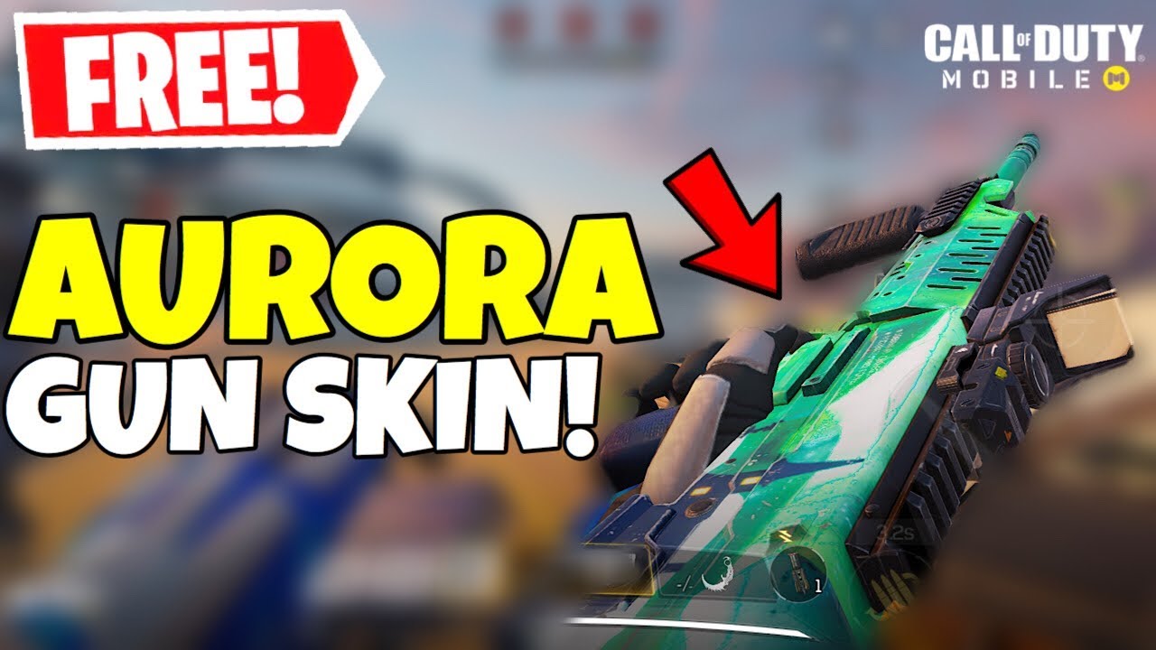 *FREE* HOW TO GET AURORA BOREALIS UL736 GUN SKIN! + NUKE GAMEPLAY ...