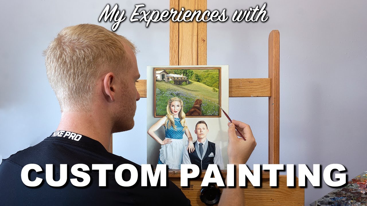 Making a Custom Painting from Start to Finish - YouTube