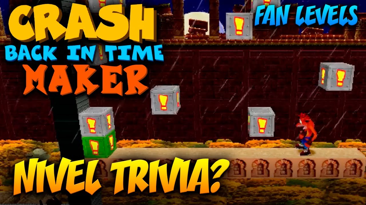 ¿Puzzle o Trivia en Crashito? - Crash Maker | Crash Back in Time - YouTube