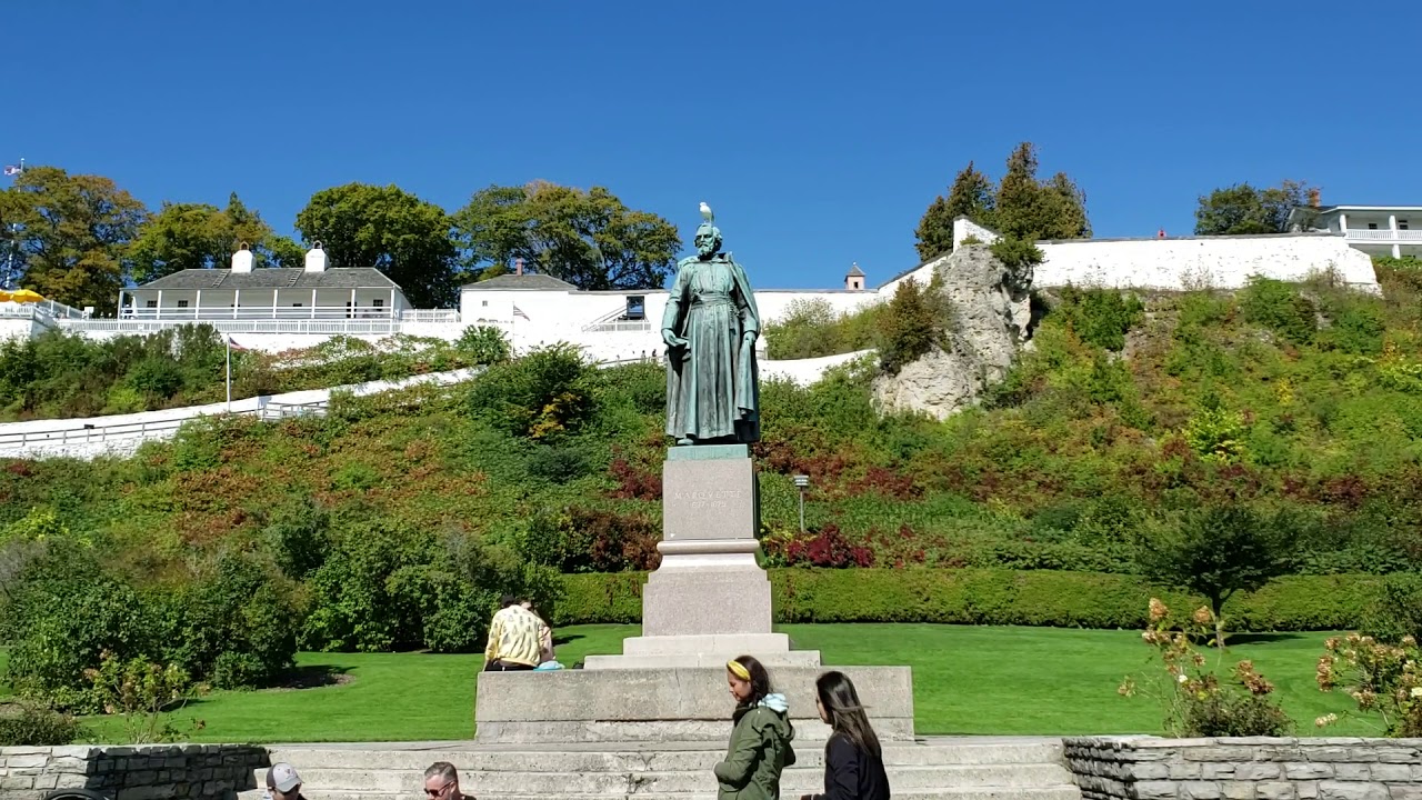 Mackinac Island Marquette Park Michigan USA - YouTube