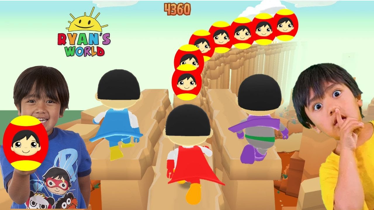 Tag with Ryan Egg 🥚- Red TItan 🆚 Blue Titan 🆚 Dark Titan ! - YouTube