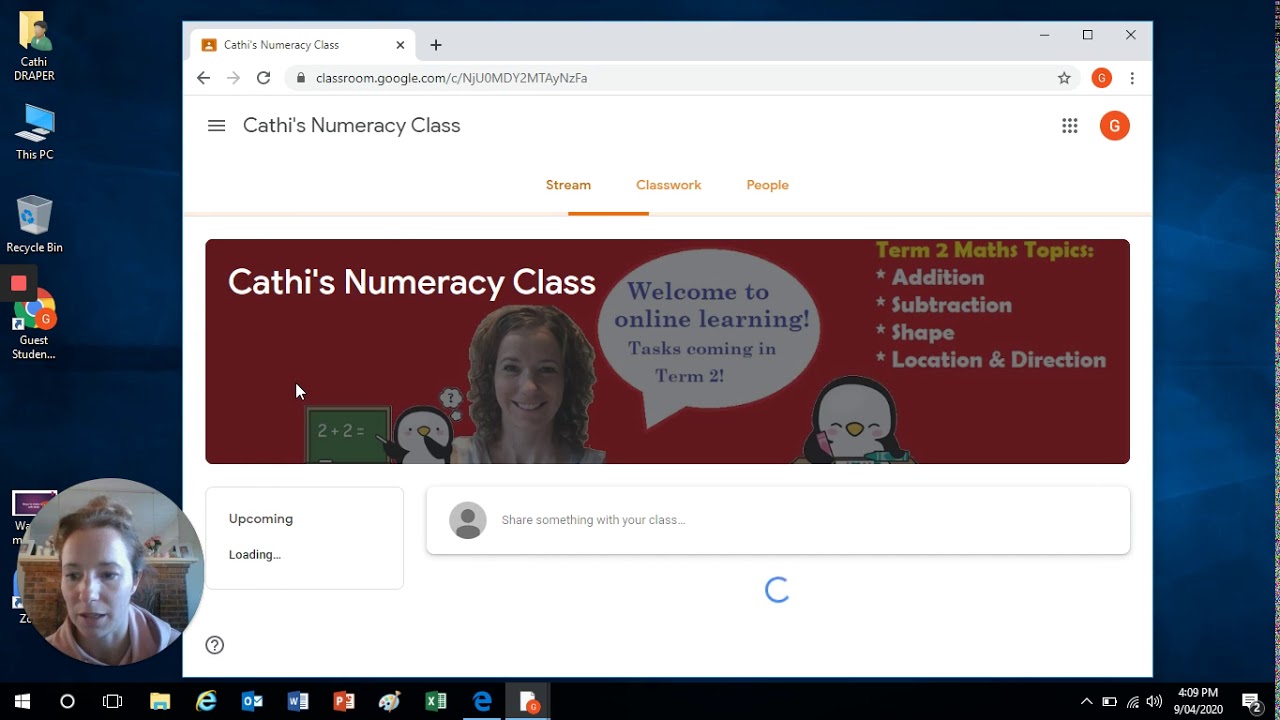 How to log in to Google Classroom and access class work - YouTube