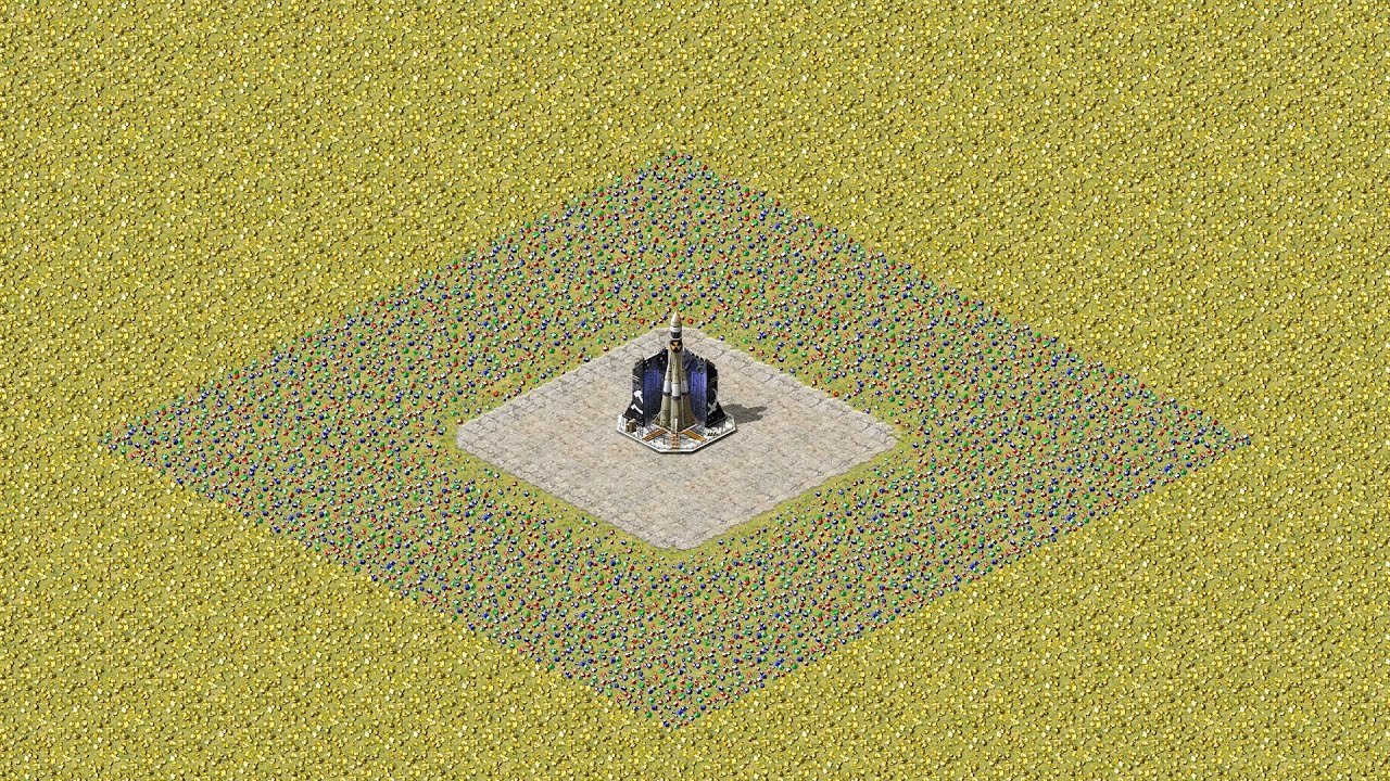 Yuri's Revenge Red Alert 2 Nuclear Silo Center Edit 03 Super Extra Hard ...
