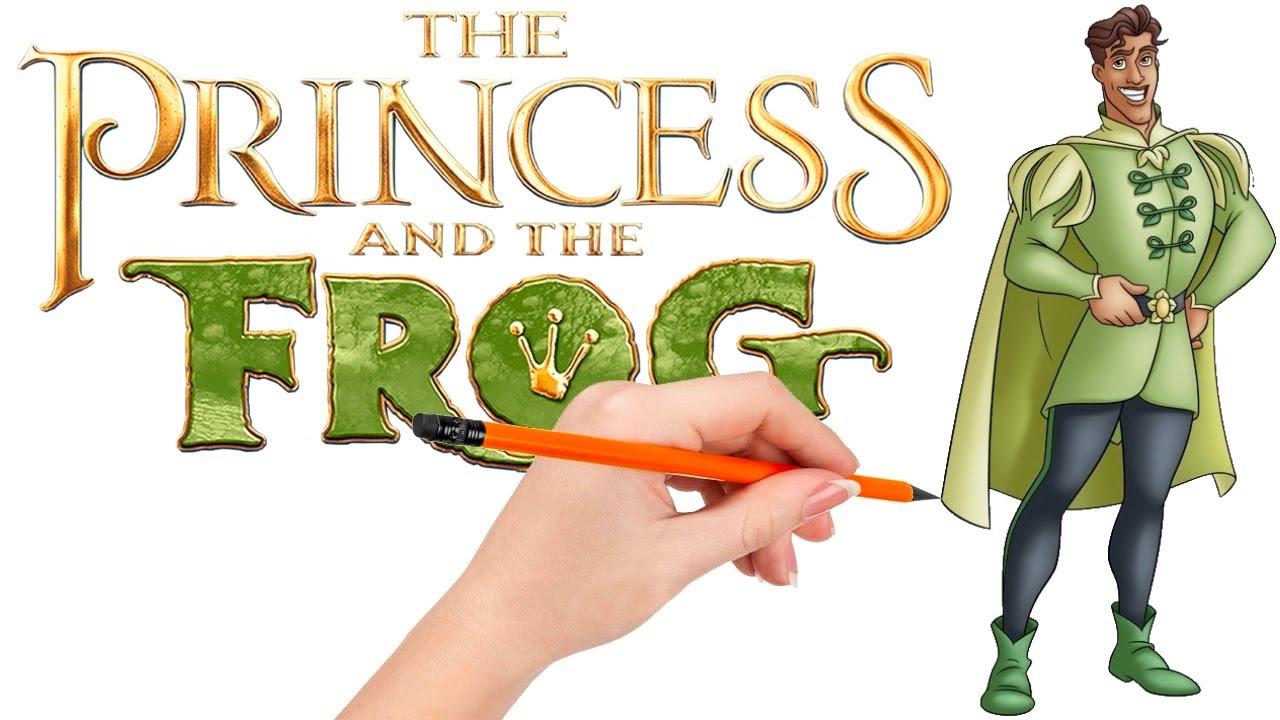 How to draw Prince Naveen of Maldonia - The Princess and The Frog - YouTube