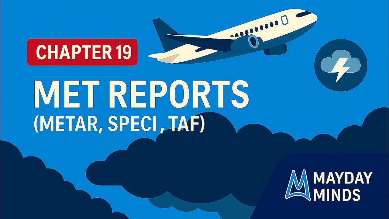 ️ Chapter 19: MET REPORTS (METAR, SPECI, TAF) |CPL|ATPL| IC Joshi ...
