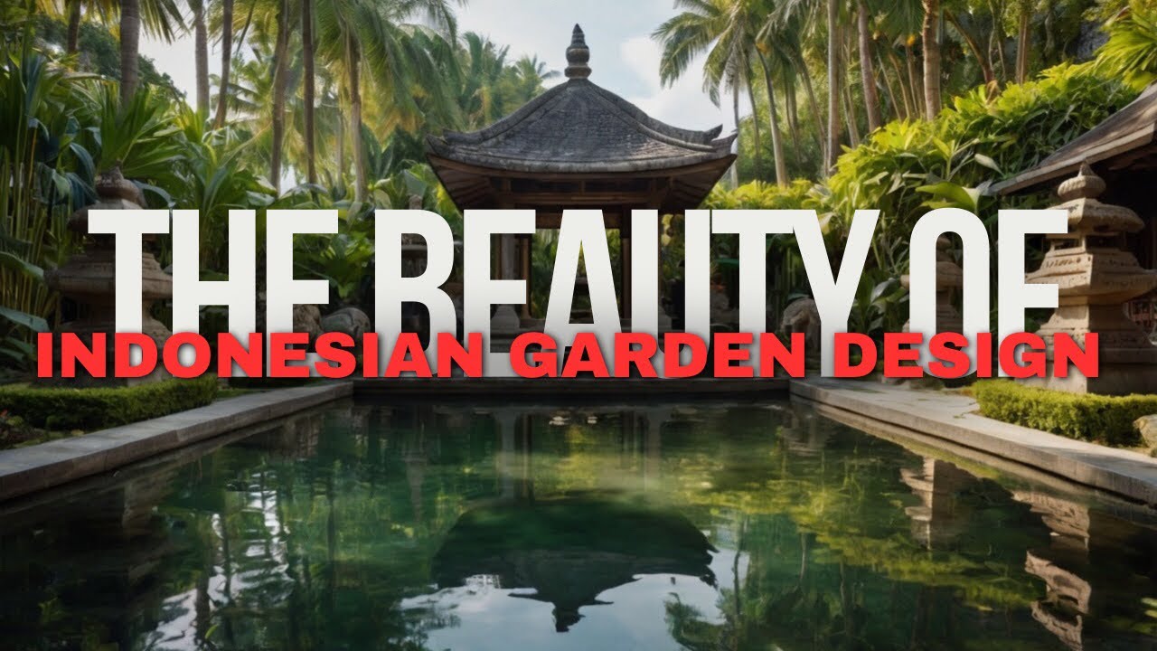 THE BEAUTY OF INDONESIAN GARDEN DESIGN - YouTube