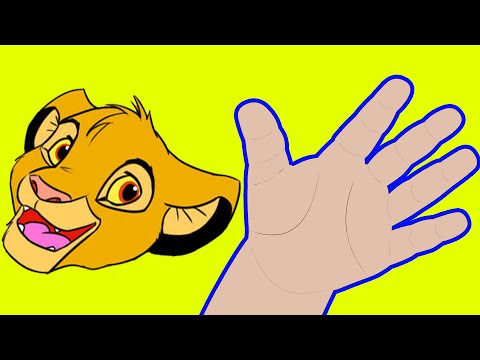 The Lion King Finger Family Nursery Rhymes