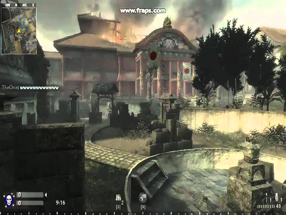 Call of Duty: World at War on GMA 4500M - YouTube