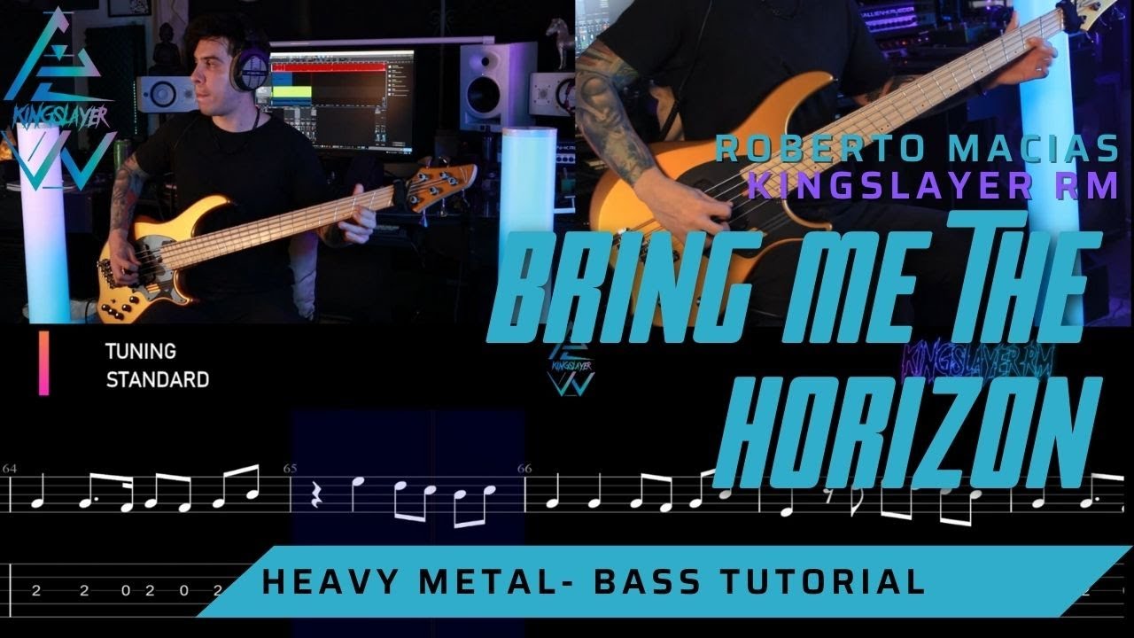 Bring Me The Horizon - Heavy Metal Bass Tutorial With Tabs (Includes ...