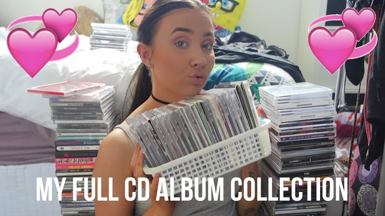 MY FULL CD ALBUM COLLECTION!!! - YouTube