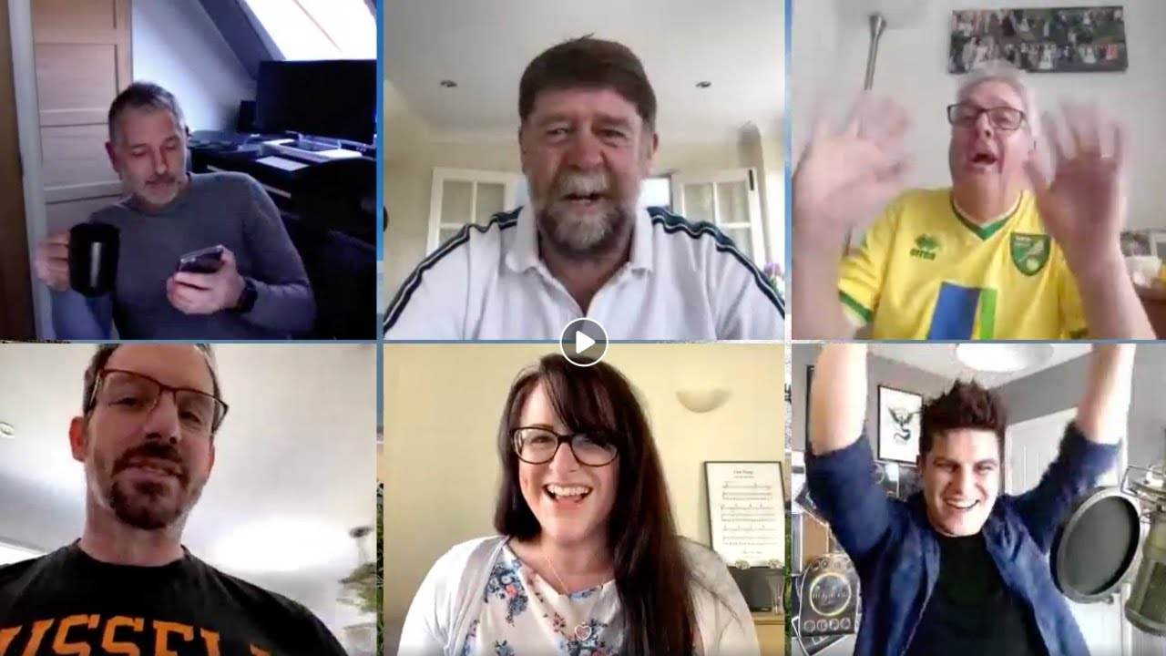 Live Stream from the teams homes with Nigel, Buzby, James, Ben, Jake ...