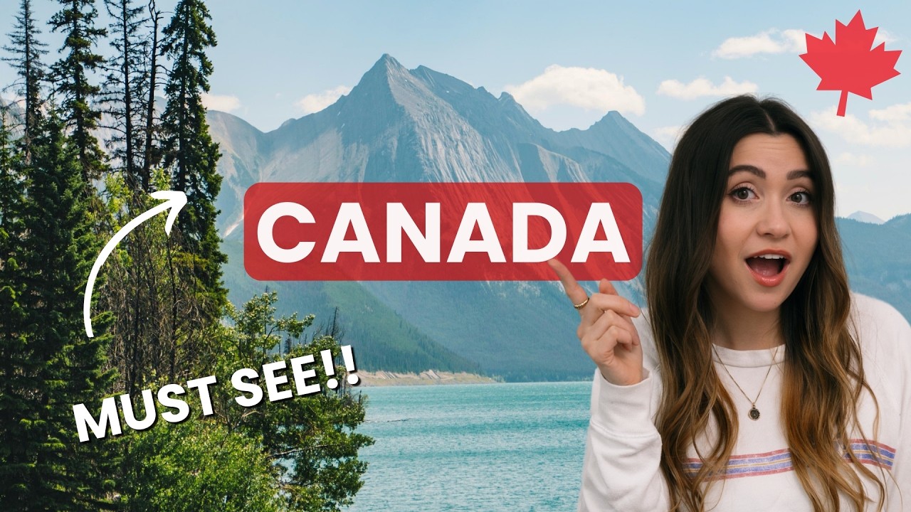 21 MOST ICONIC places to Visit in Canada - YouTube