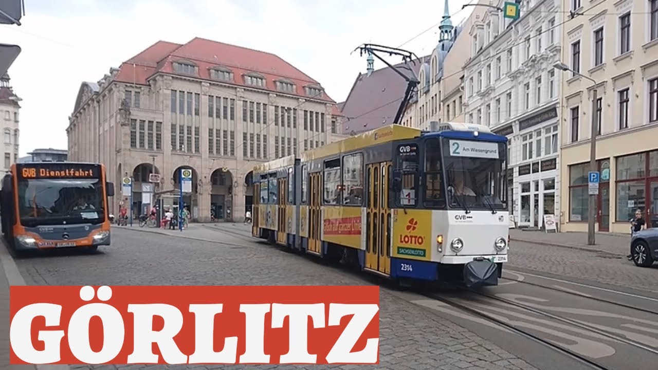 Trams in Görlitz ( Germany ) - YouTube