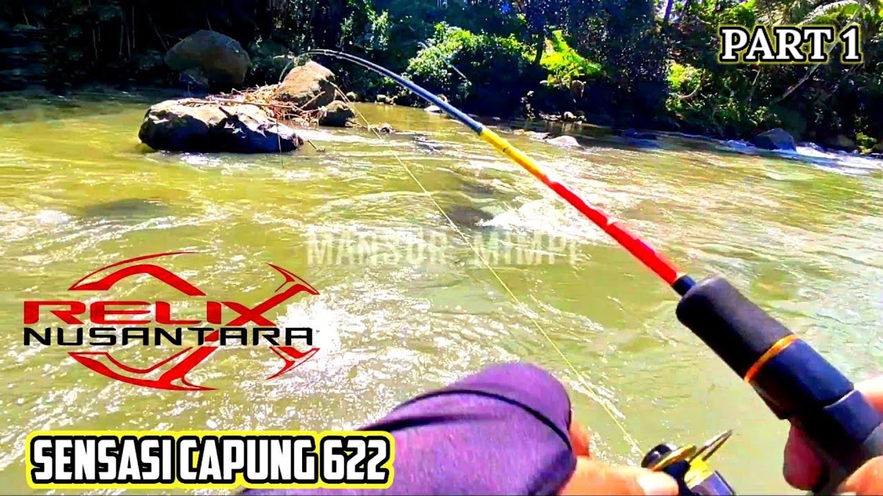 Sensasi Joran Relik Nusantara Capung 622 1-3LB GEN 2 part 1 - YouTube