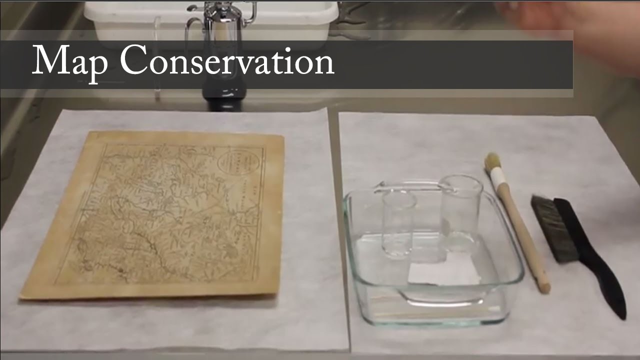 Conservation Lab: Map Treatment - YouTube