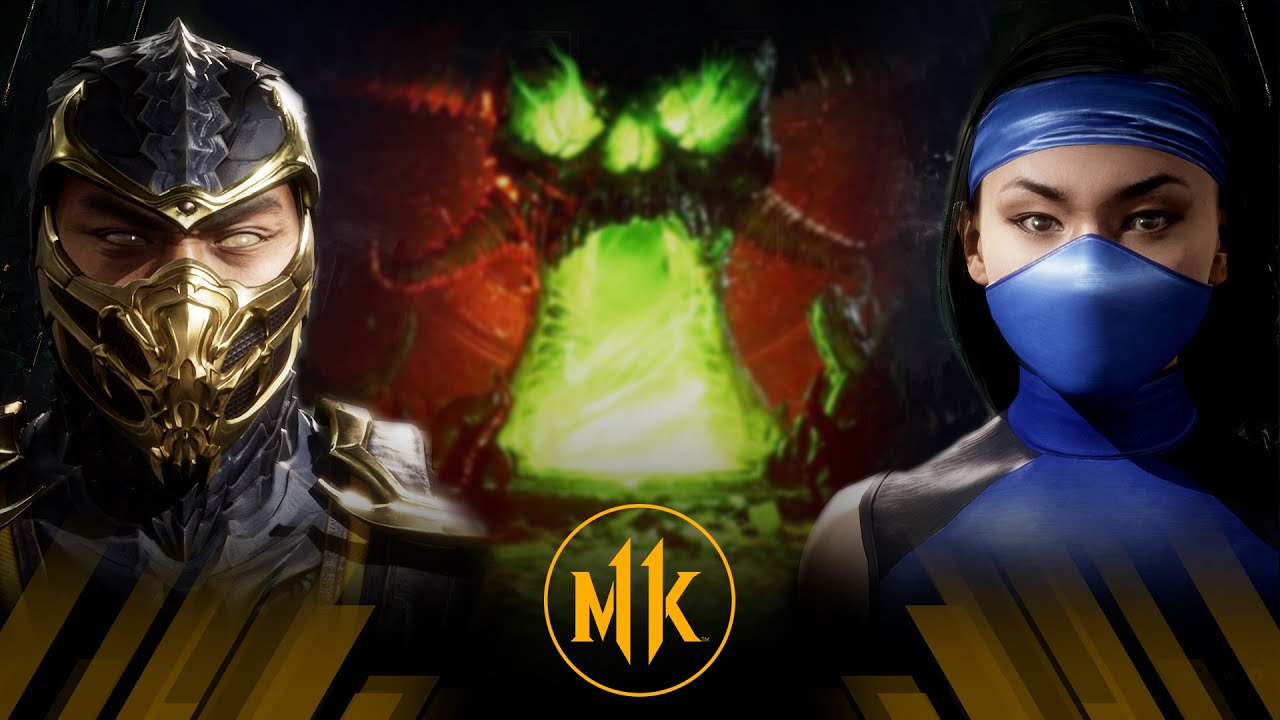Mortal Kombat 11 - Scorpion Vs Kitana (Very Hard) - YouTube