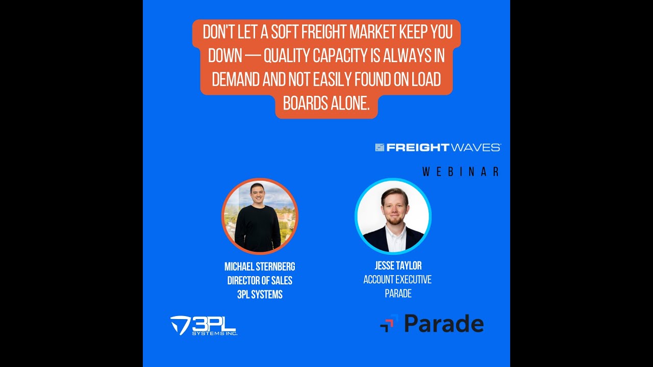 Take advantage of Parade.ai integrated with BrokerWare TMS to get ahead ...
