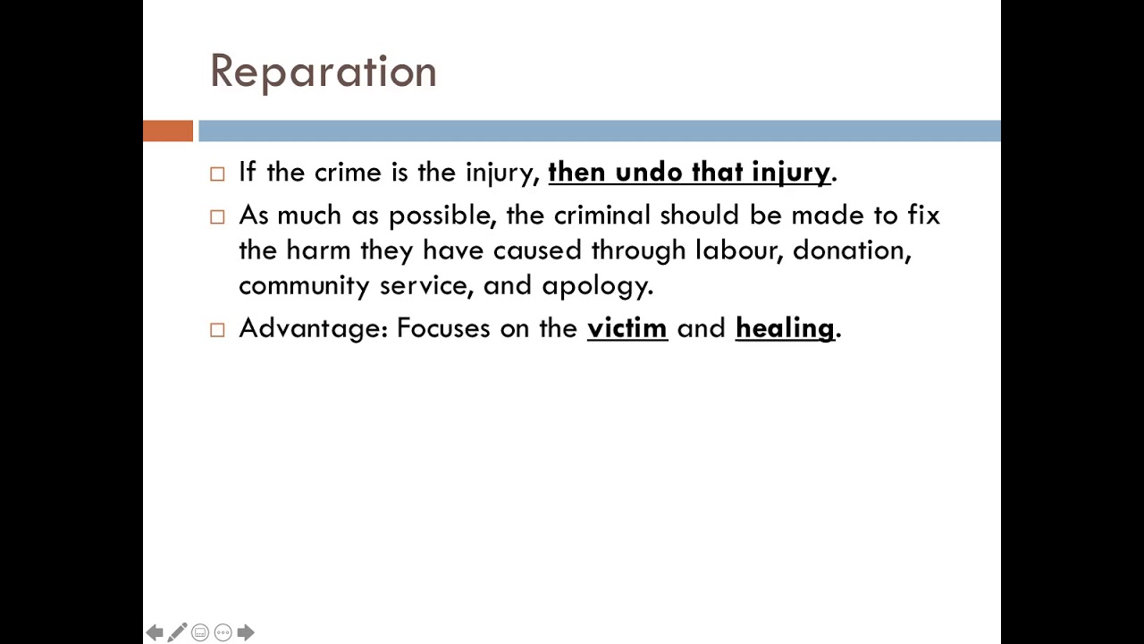 Purposes of Sentencing 4 - Protection of Public and Reparation - YouTube