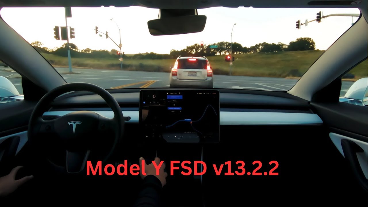 FSD 13.2.2, Will Model Y Park and Unpark Itself??? - YouTube