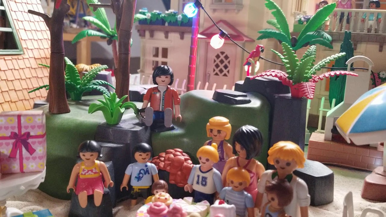 Playmobil birthday party. - YouTube