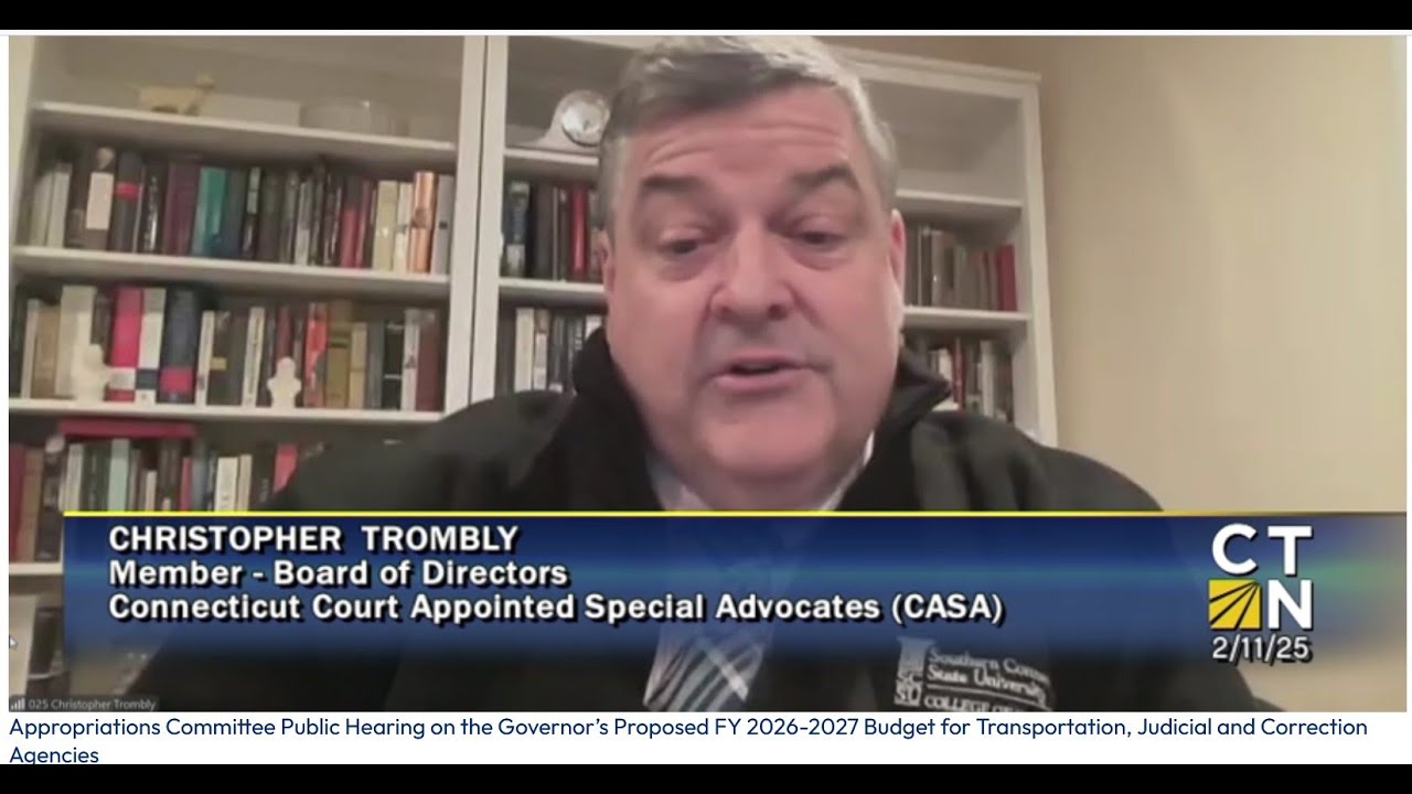 CT CASA representatives testified on 2.11.2025: Part 2 (Christopher ...