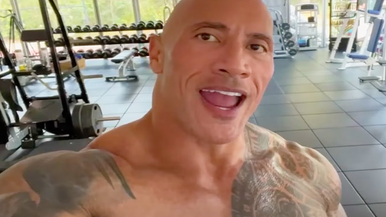 The Rock did a Twitch stream... - YouTube