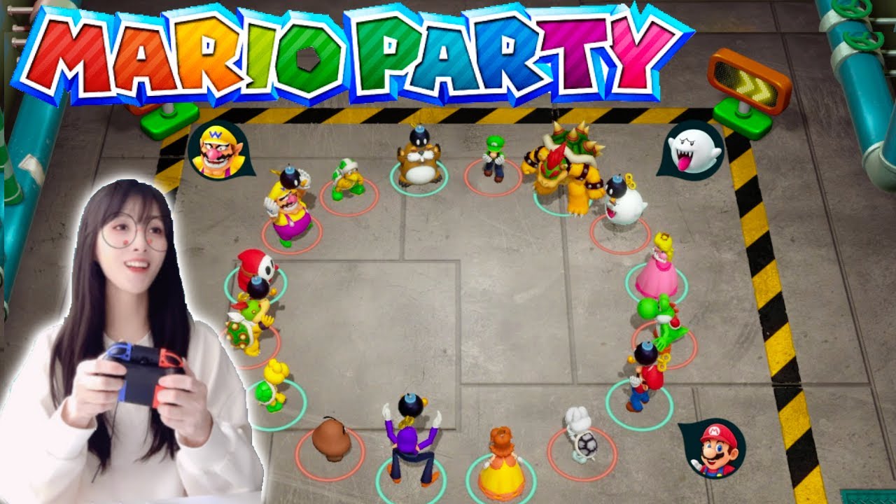 Super Mario Party Switch mini game - Nintendo Switch Game - YouTube