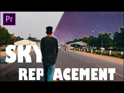 Easy Sky replacement Adobe premiere pro Tutorial