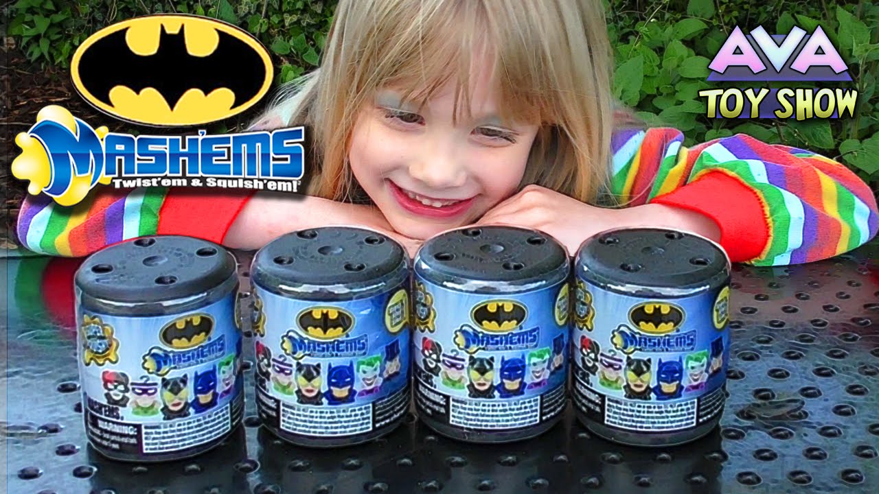 Batman Mashems on Ava Toy Show - YouTube