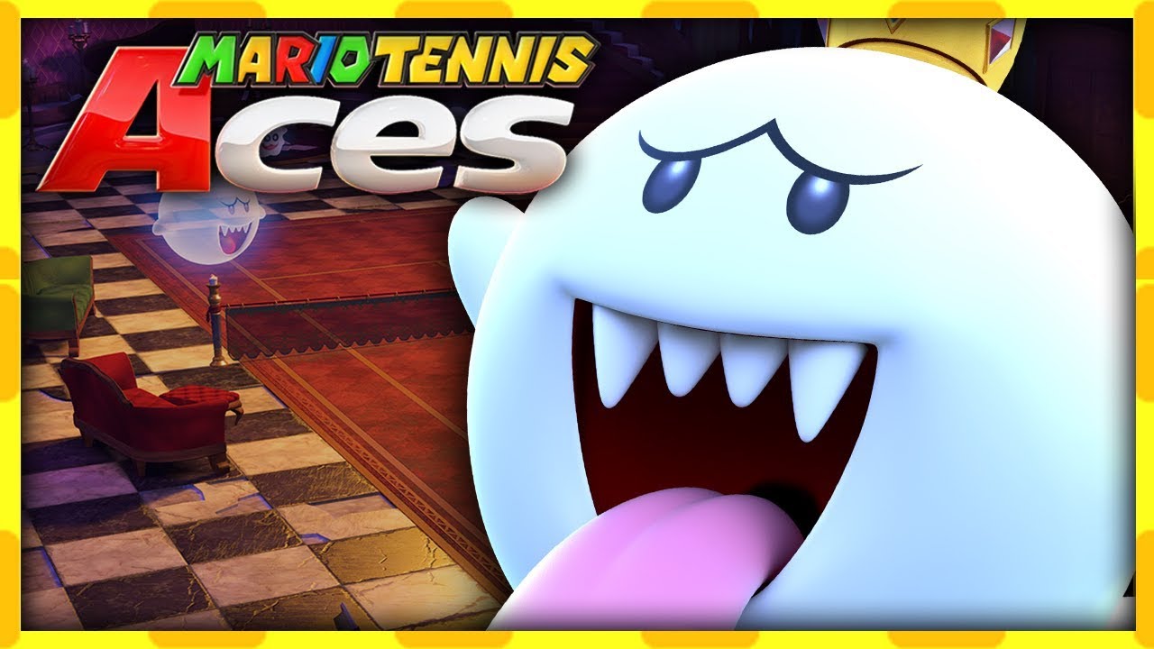 EN EQUIPE CONTRE ROI BOO ! NOUVEAU MODE EXCLUSIF ! - MARIO TENNIS ACES ...