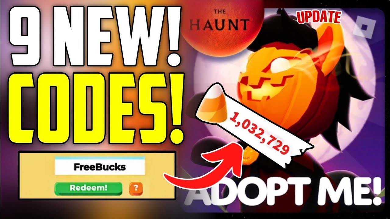 ⚠️Oct⚡CODES!⚠️ADOPT ME ROBLOX CODES 2024 - ADOPT ME CODES - CODES FOR ...