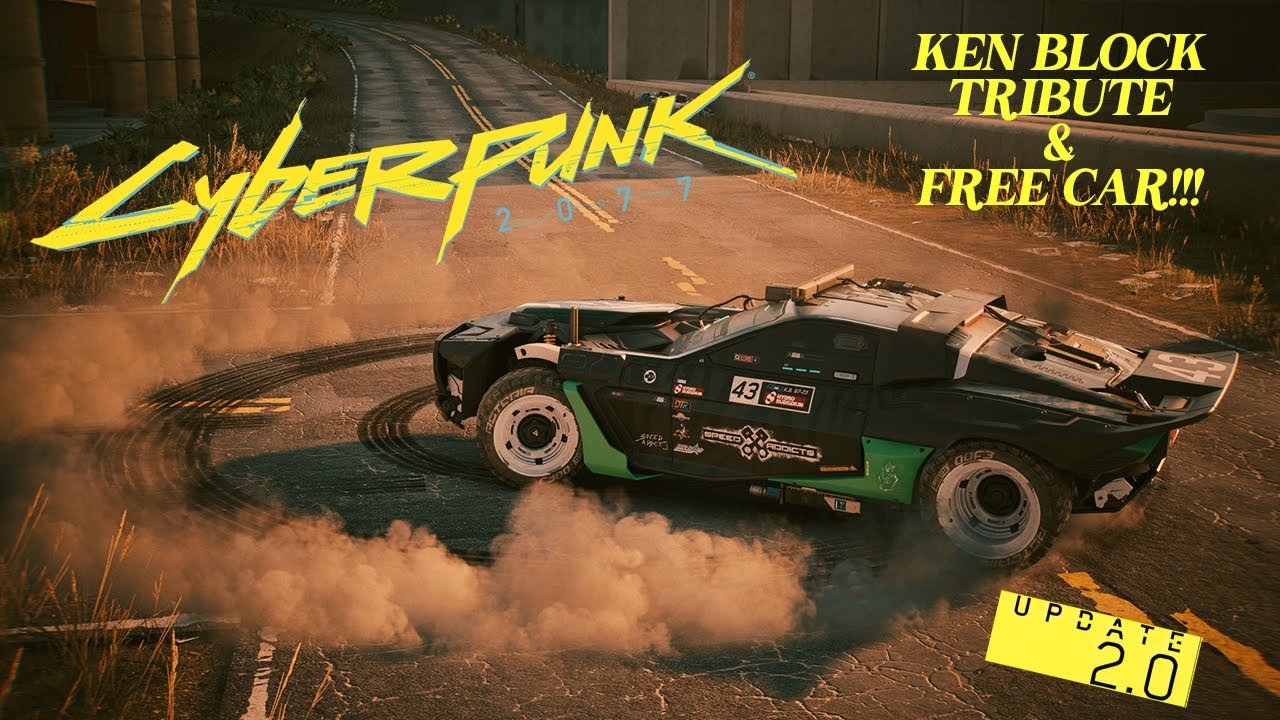 Free Weaponized Ken Block Car Location in Update 2.0 - Cyberpunk 2077 ...