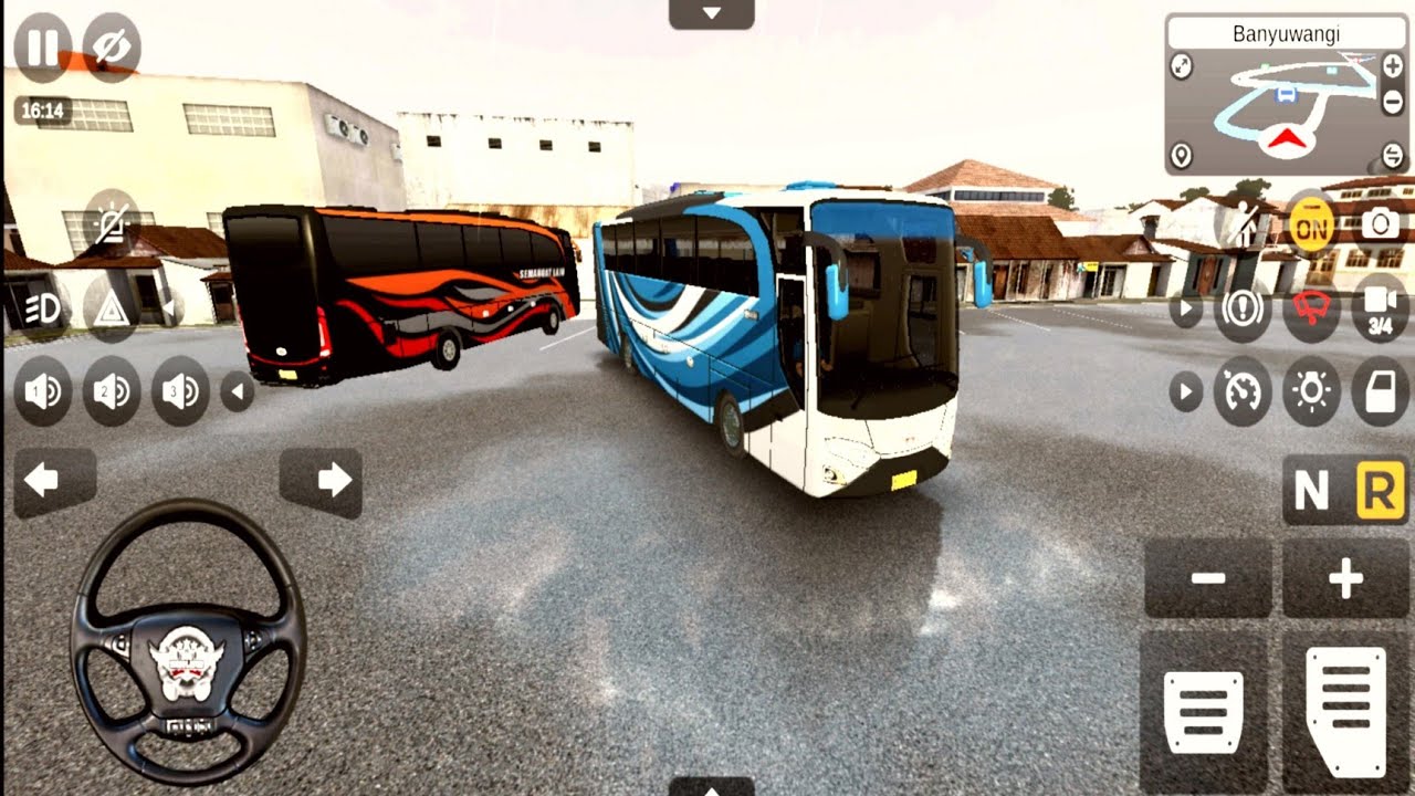 Bus Simulator Indonesia Gameplay - YouTube