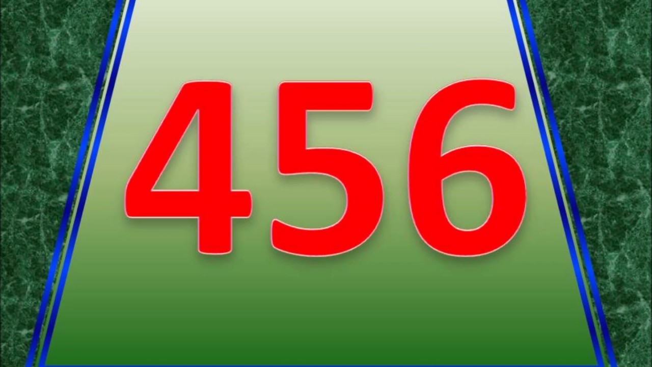 Learn to Write 456/Learning numbers/How to Write 456 - YouTube