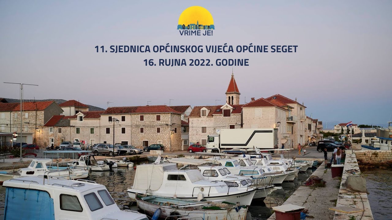 11. sjednica Općinskog vijeća Općine Seget - YouTube