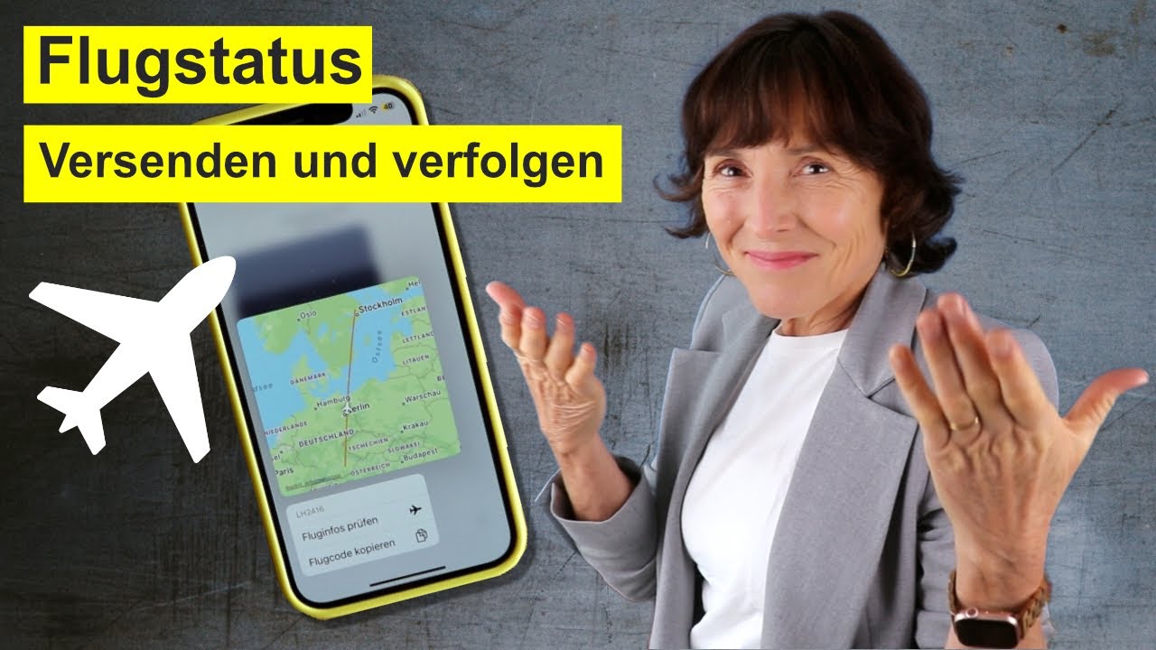 So verfolgen Sie den Flug auf dem Smartphone und verpassen keine ...