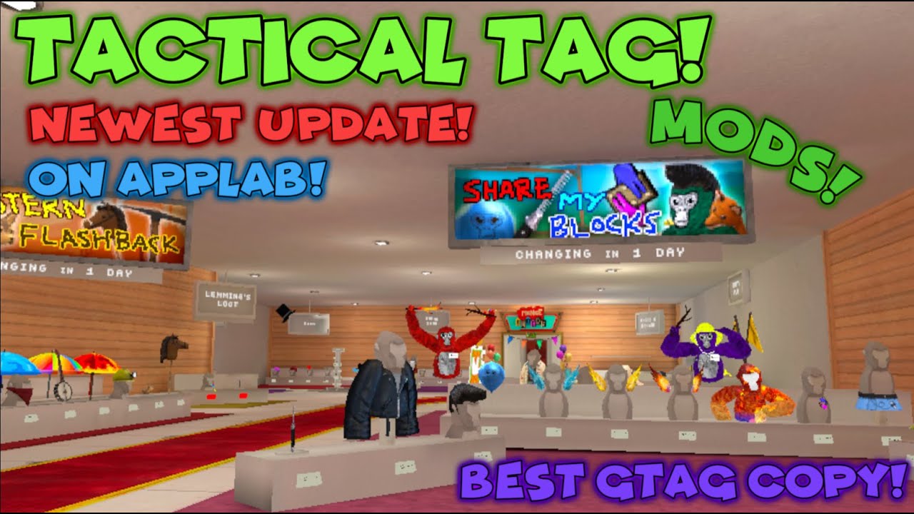 THIS GTAG COPY IS IN THE NEWEST UPDATE WITH MODS!?! + APPLAB | Tactical ...