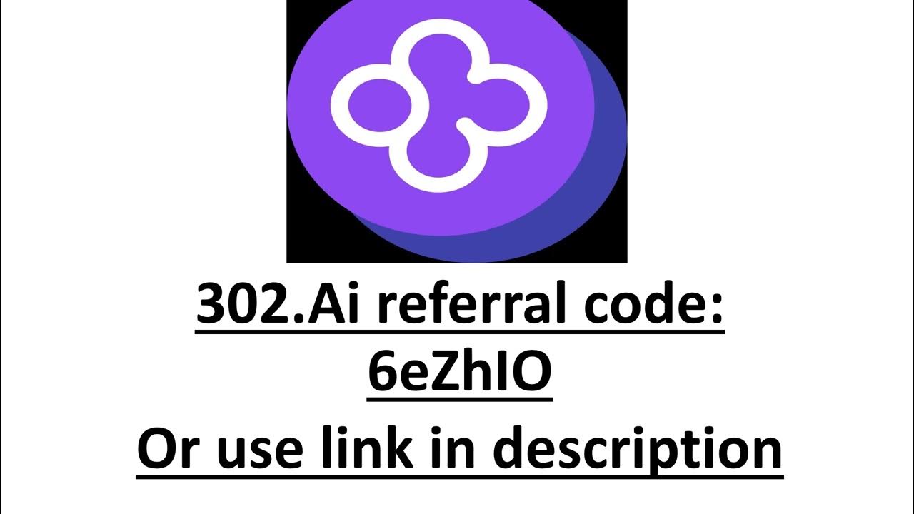 302.ai Referral Code 6eZhIO = 20% off purchases - YouTube