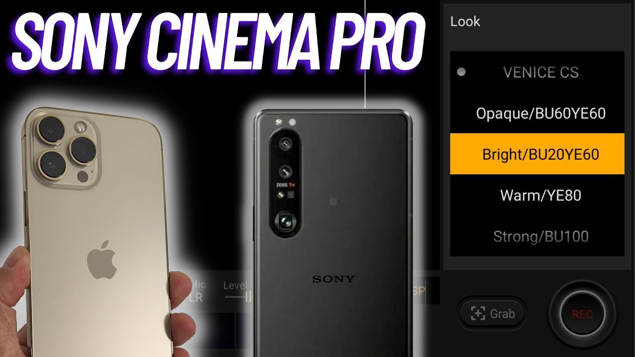 Sony Xperia 1 II / III Cinema Pro Çekim Tarzları / Cinema Pro APK - YouTube