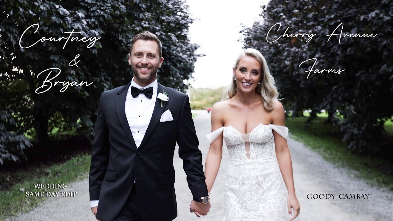 Courtney & Bryan Wedding Same Day Edit - YouTube