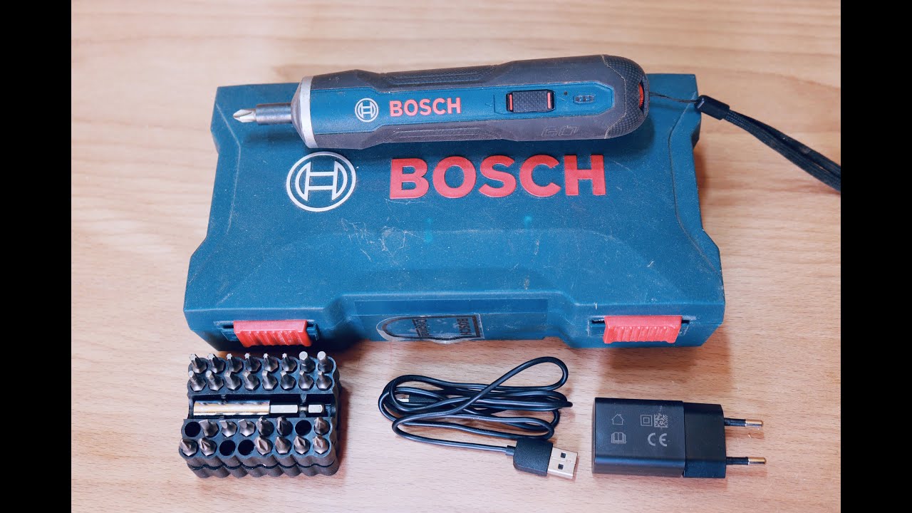 BOSCH GO review smart screwdriver - YouTube